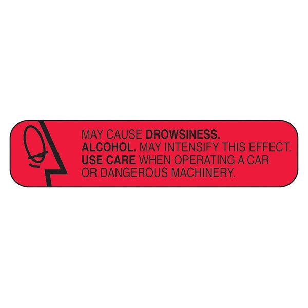 May Cause Drowsiness Labels | MedSTAT
